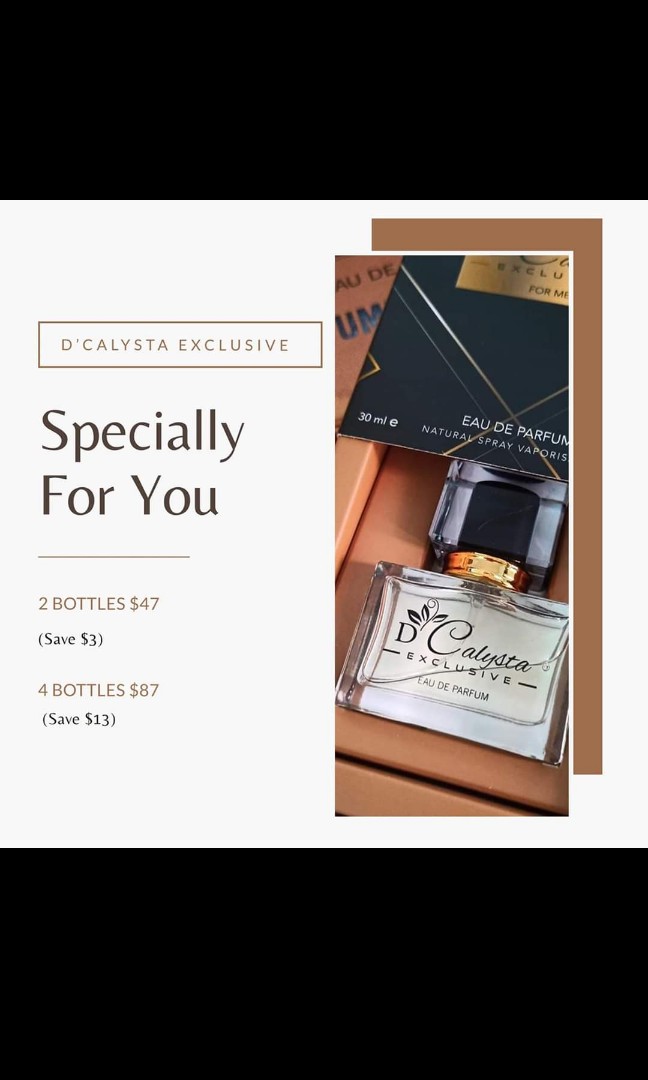 D'calysta, Beauty & Personal Care, Fragrance & Deodorants on Carousell