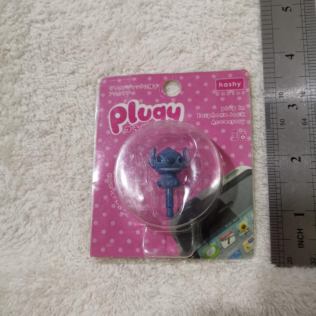 Disney Stitch Plugy Cellphone Dust Plug, Hobbies & Toys, Stationary ...