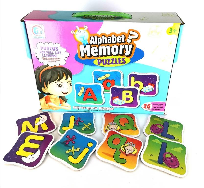 Educational Alphabet Memory Matching Game, Babies & Kids, Infant ...