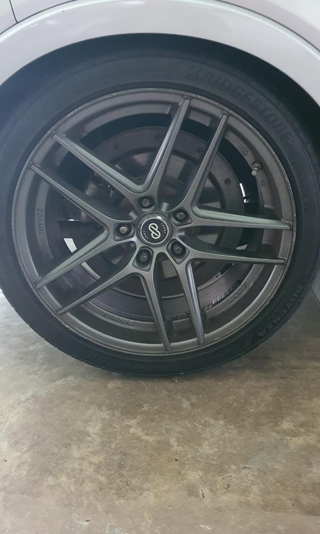 Enkei SC37 18", Car Accessories, Tyres & Rims on Carousell
