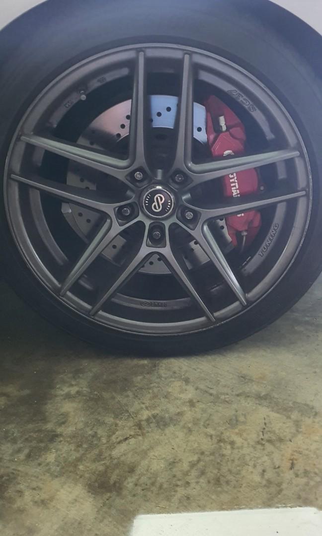 Enkei SC37 18", Car Accessories, Tyres & Rims on Carousell