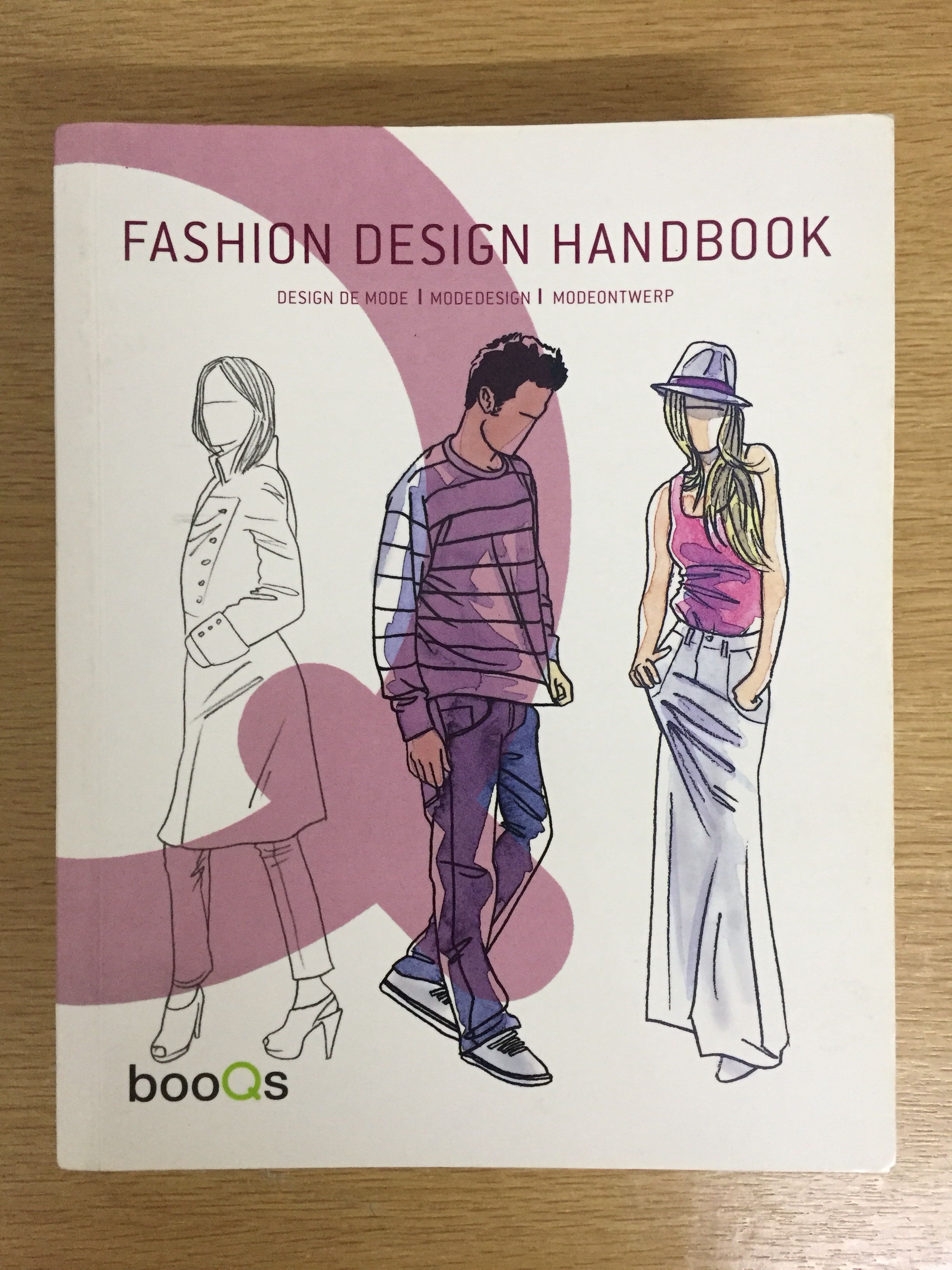 FASHION DESIGN HANDBOOK, Hobbies & Toys, Books & Magazines, Children's ...