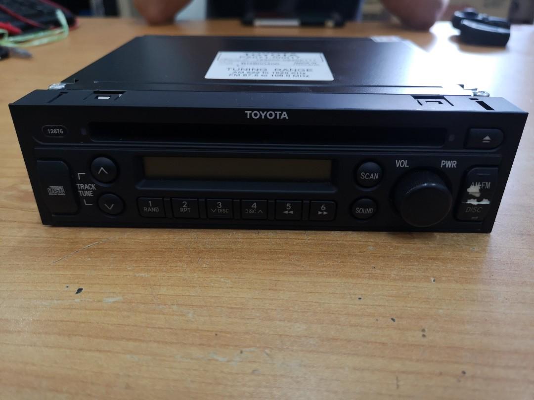 FUJITSU TEN TOYOTA Vios NCP93 Car Radio CD Player, Auto Accessories on ...