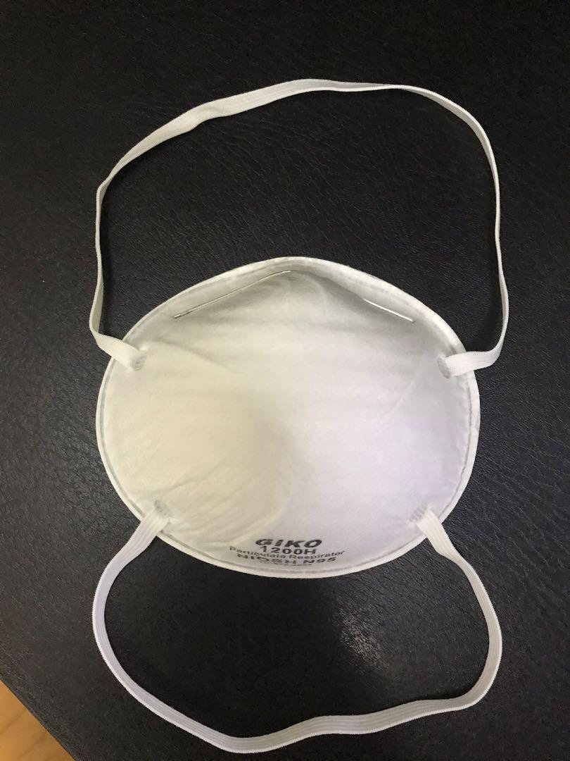 “Giko” N95 Particulate Respirator mask, Health & Nutrition, Face Masks ...