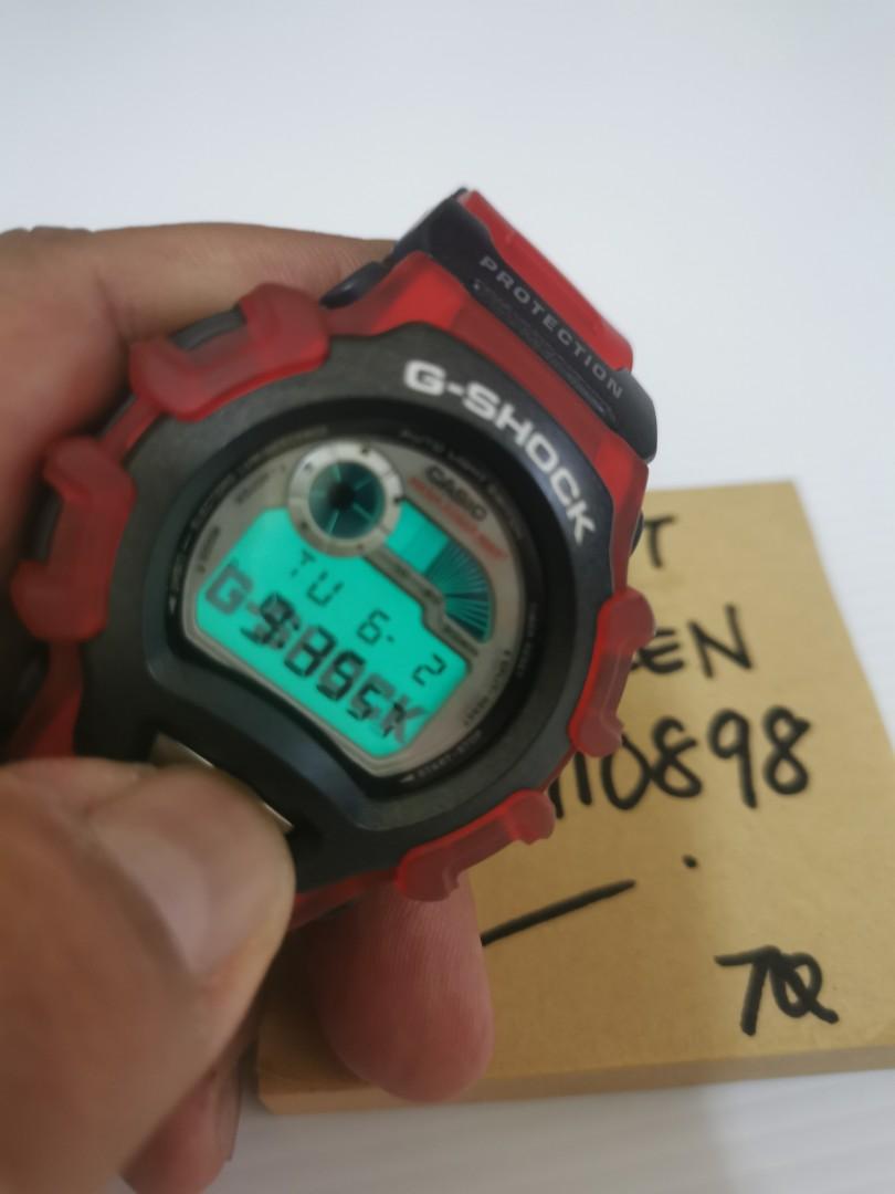 G-SHOCK DW-004 JELLY RED EXTREME, Men's Fashion, Watches & Accessories, Watches on Carousell