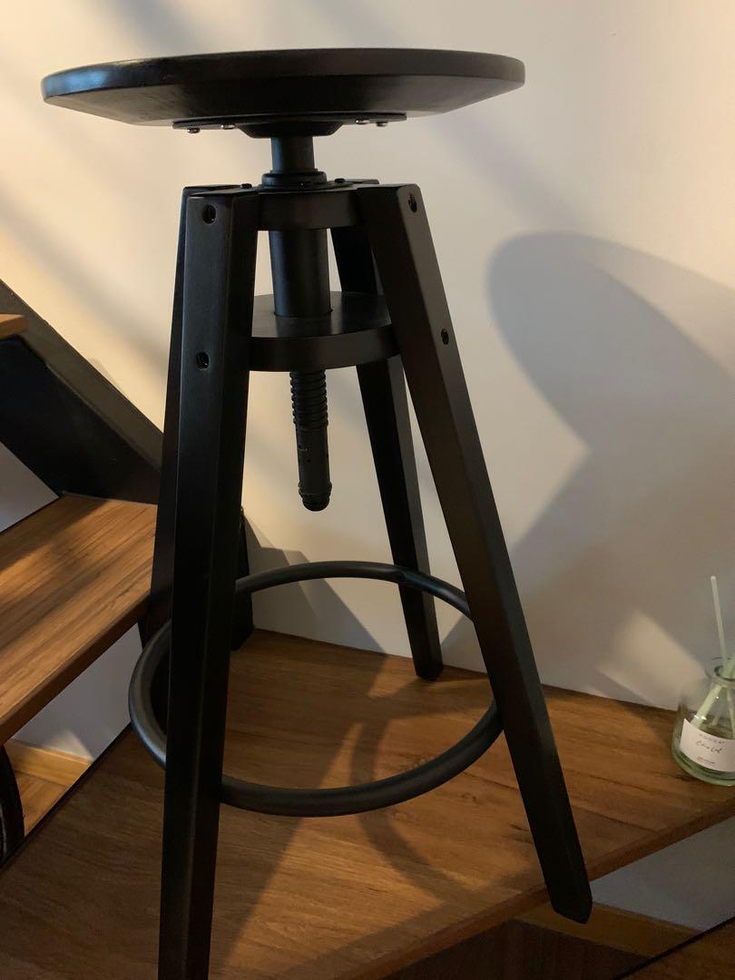 Set of 4 IKEA bar stools, Furniture & Home Living, Furniture, Tables ...