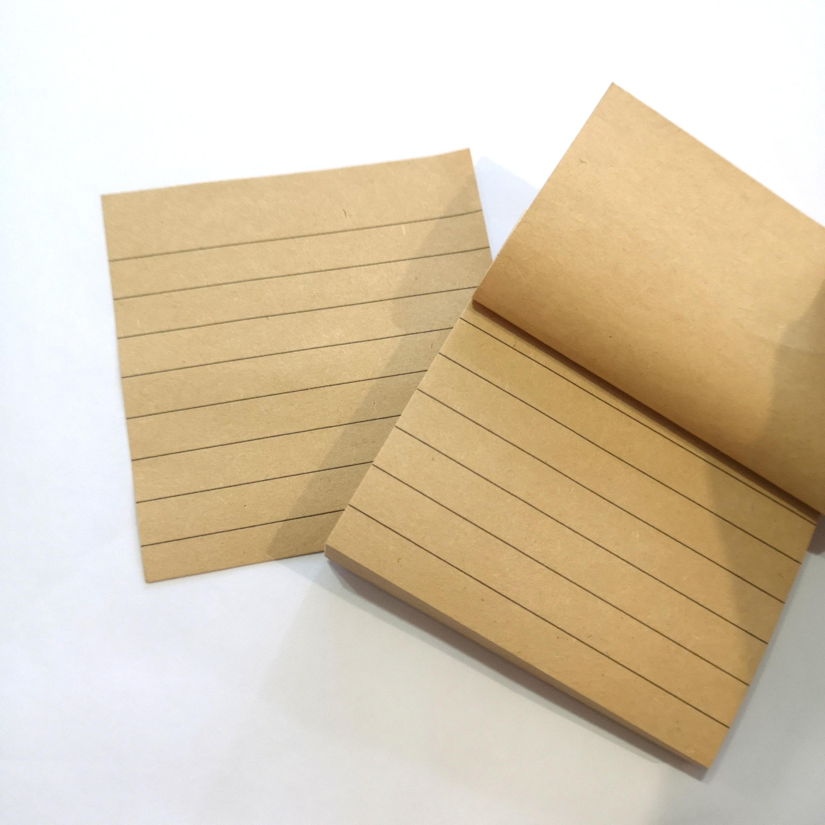 kraft paper post it note sticky memo, Books & Stationery, Stationery on ...