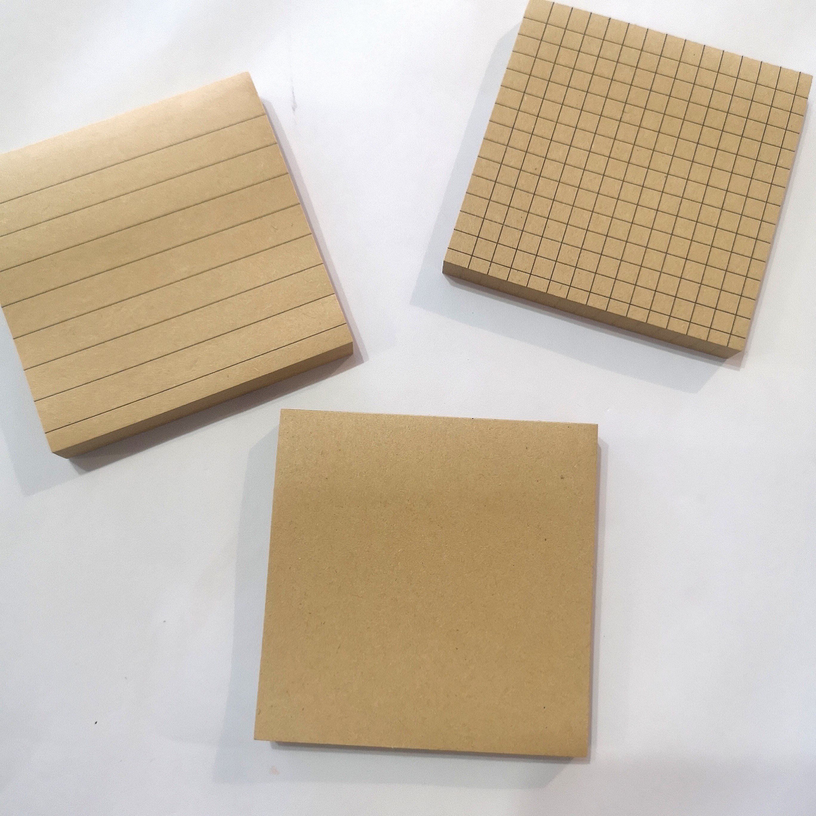 kraft paper post it note sticky memo, Books & Stationery, Stationery on ...