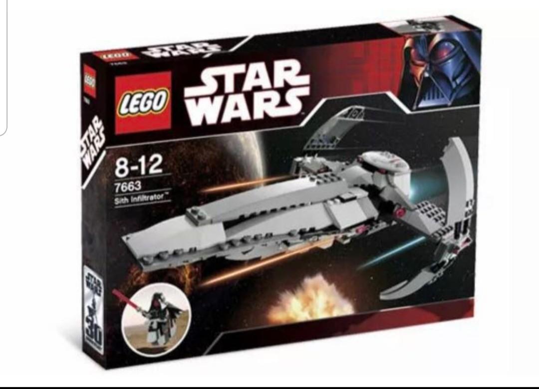 Lego 7663 Star Wars (Sith Infiltrator) 30th Anniversary (2007), Hobbies ...