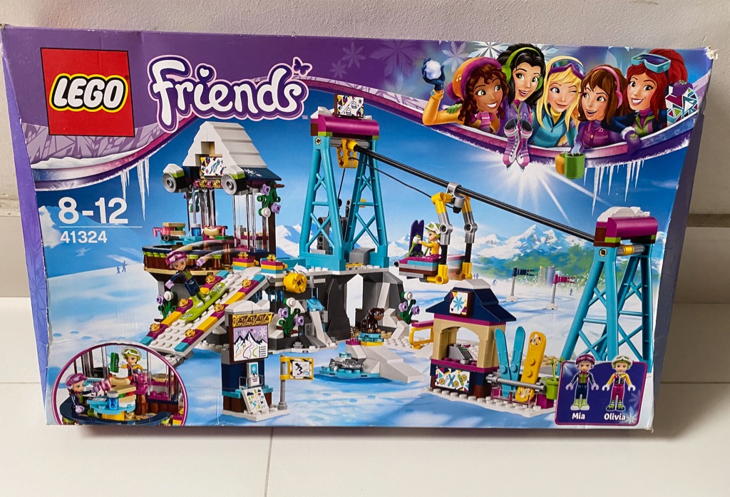 LEGO Friends Snow Resort Ski Lift, Hobbies & Toys, Toys & Games on ...