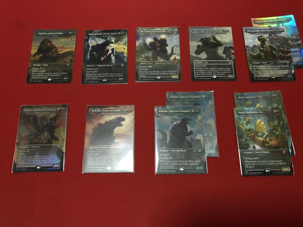 Magic The Gathering - Godzilla Series, Hobbies & Toys, Toys & Games on ...