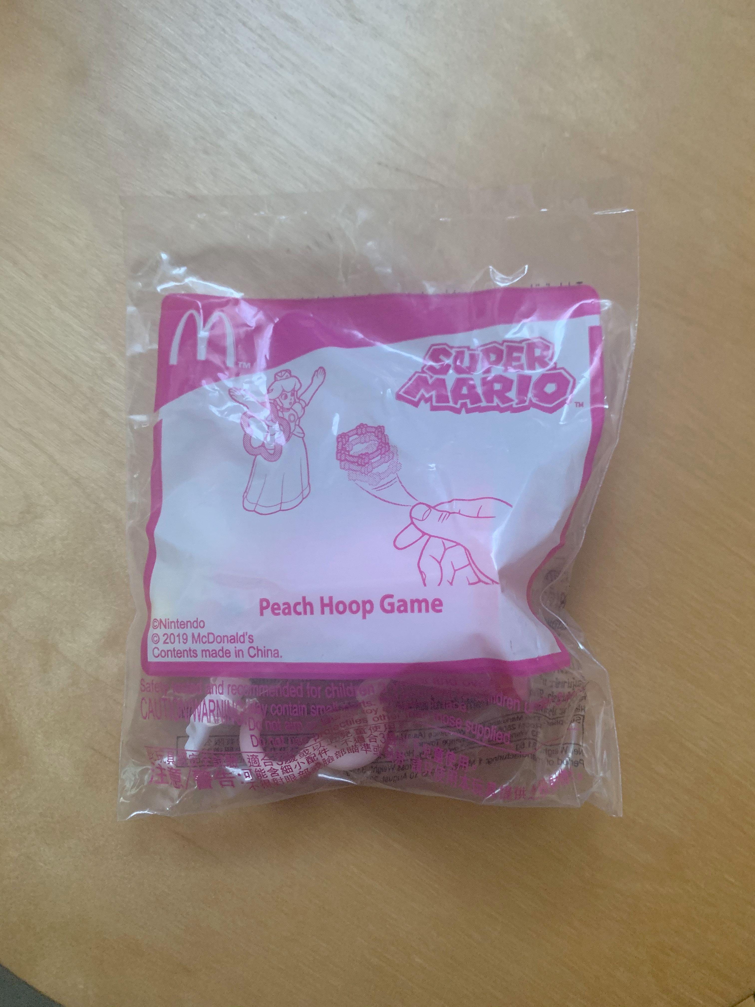 McDonald’s Super Mario Peach Hoop Game, Hobbies & Toys, Toys & Games on ...