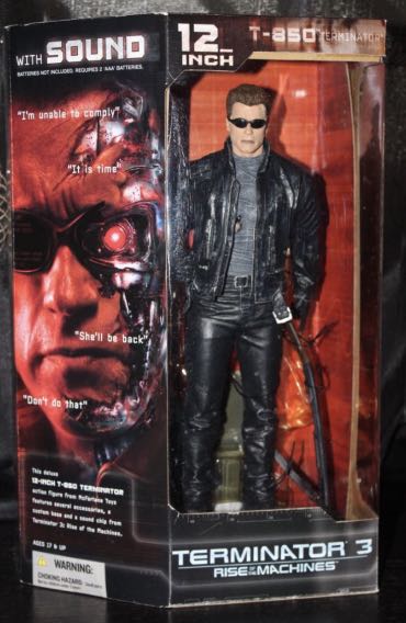 McFarlane 12inch T850 Terminator from Terminator 3, Hobbies & Toys ...