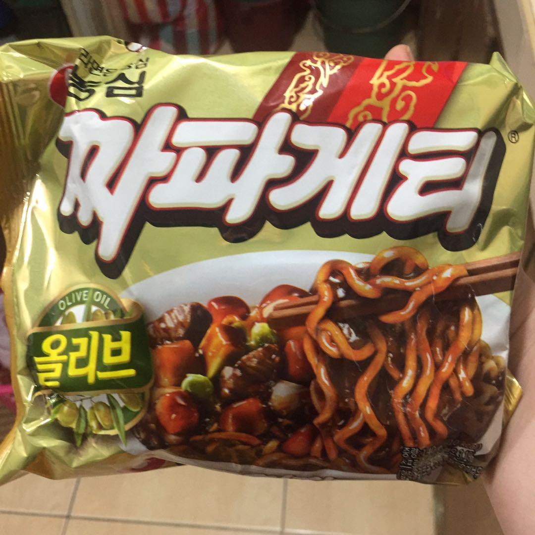 Nongshim Chapaghetti, Food & Drinks, Packaged & Instant Food on Carousell