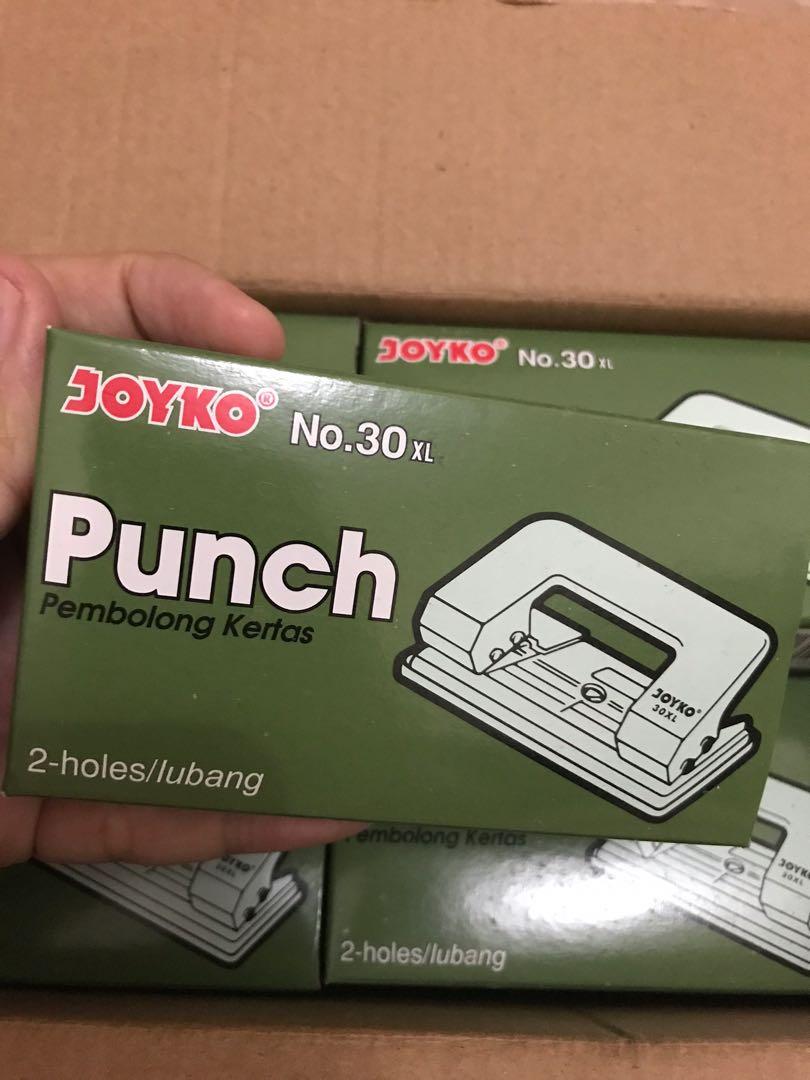 Pembolong Kertas Joyko 30XL, Buku & Alat Tulis, Alat Tulis di Carousell