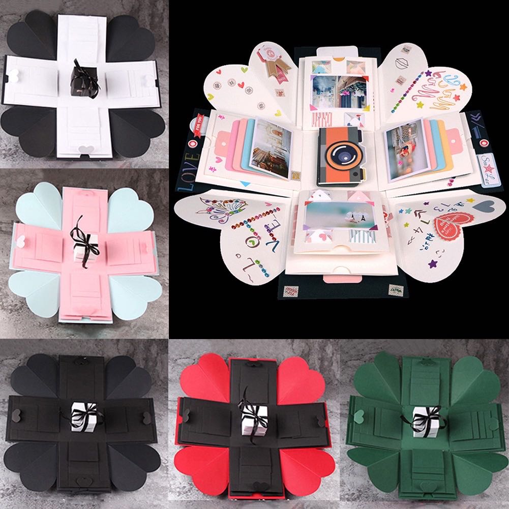 (PO) gift explosion box pop up card gifting birthday anniversary ...