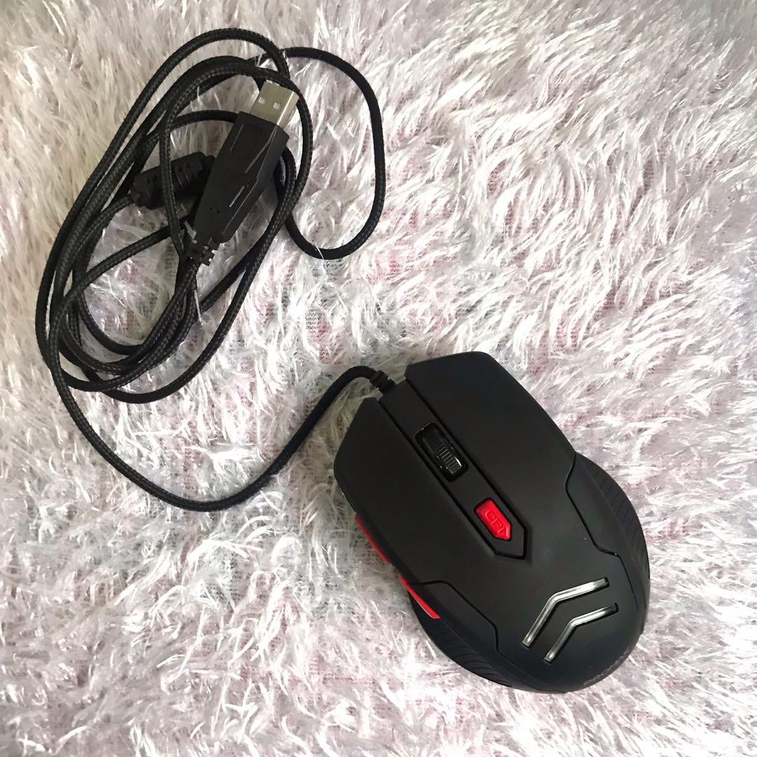 PROMAX M3 GAMING WIRED 3200DPI MOUSE, Video Gaming, Gaming Accessories ...