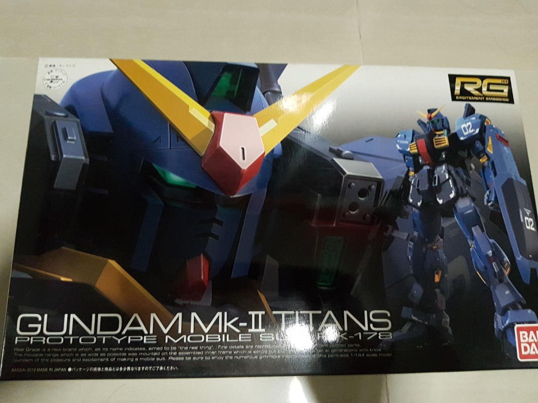 RG 1/144 Gundam Mk-II TITANS, Hobbies & Toys, Toys & Games on Carousell