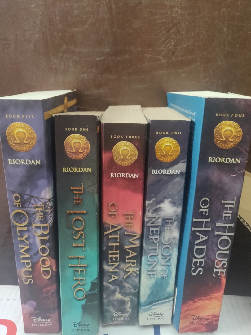 Rick riordan series, Hobbies & Toys, Books & Magazines, Fiction & Non ...