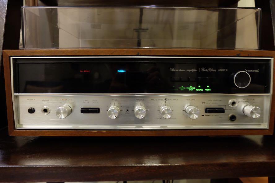 Sansui stereo receiver sansui 5000x phono stereo amplifier receiver ...