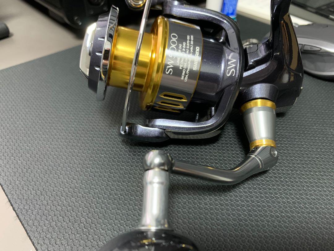 Shimano Twin Power SW 5000 HG reel, Everything Else on Carousell