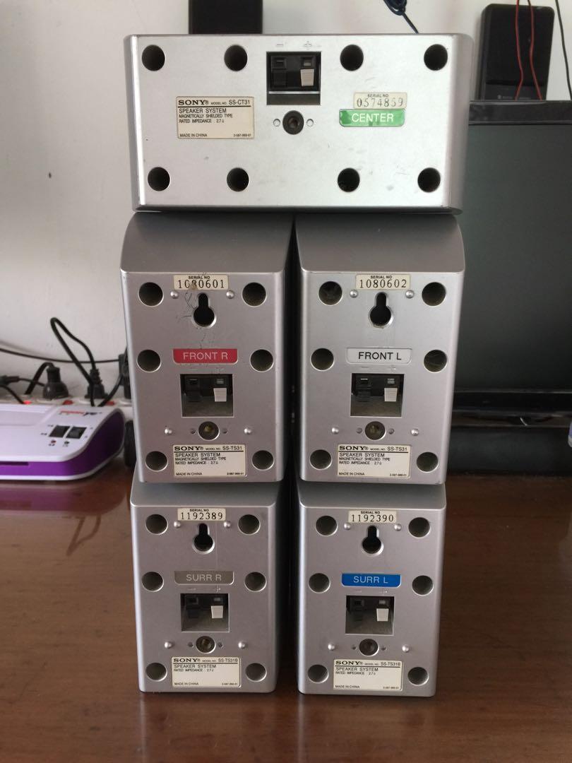 Speaker Only 5.1 System SONY Home Theatre, Audio, Soundbars, Speakers ...
