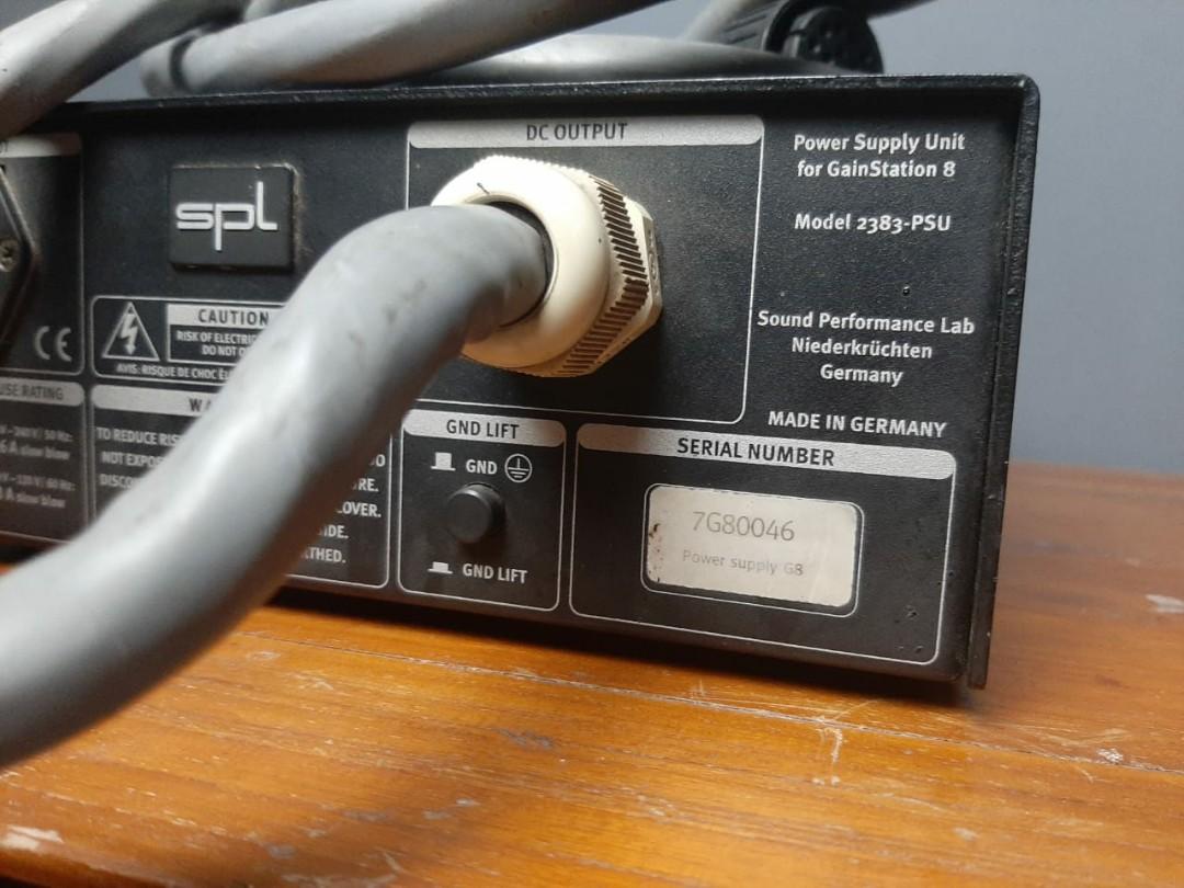 SSL GainStation 8 MK1 model 2383 8 Channel Tube Preamplifier, Music ...