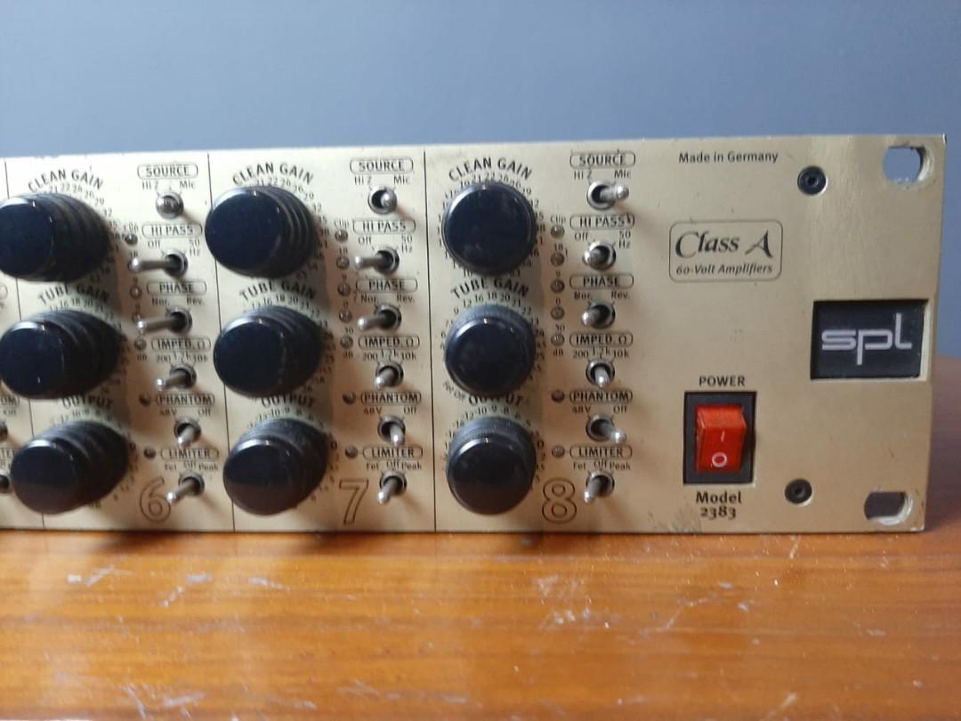 SSL GainStation 8 MK1 model 2383 8 Channel Tube Preamplifier, Music ...