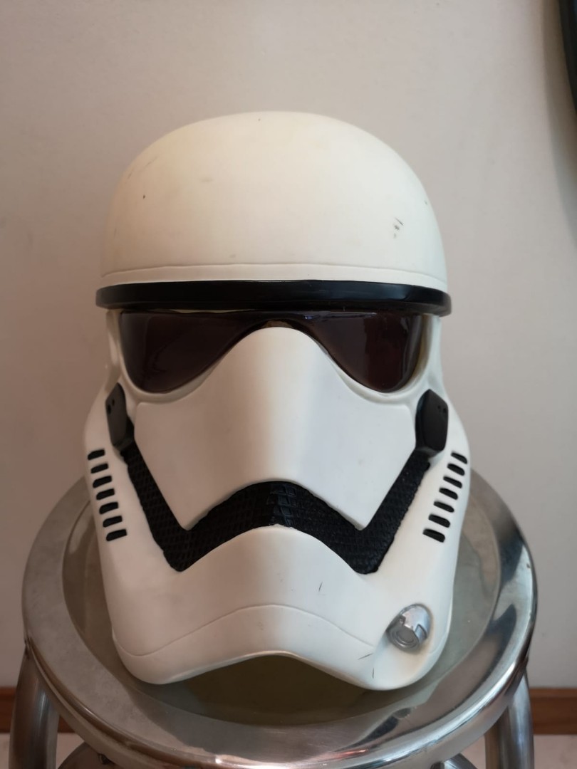 Stormtrooper full face helmet, Health & Nutrition, Face Masks & Face ...