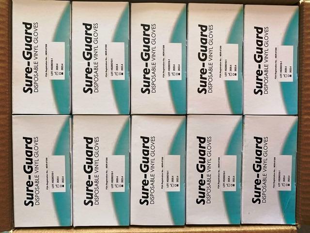 Sureguard - Vinyl gloves, Beauty & Personal Care, Sanitary Hygiene on ...