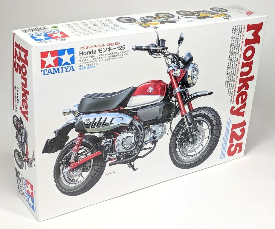 Tamiya Honda Monkey 1/12 Scale Plastic Model, Hobbies & Toys, Toys ...