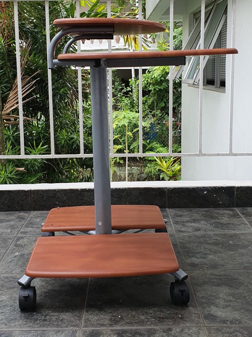 Used computer table, Furniture & Home Living, Furniture, Tables & Sets ...