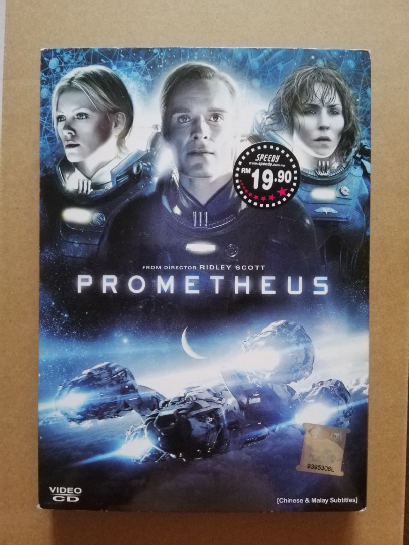 VCD - PROMETHEUS, Hobbies & Toys, Music & Media, CDs & DVDs on Carousell
