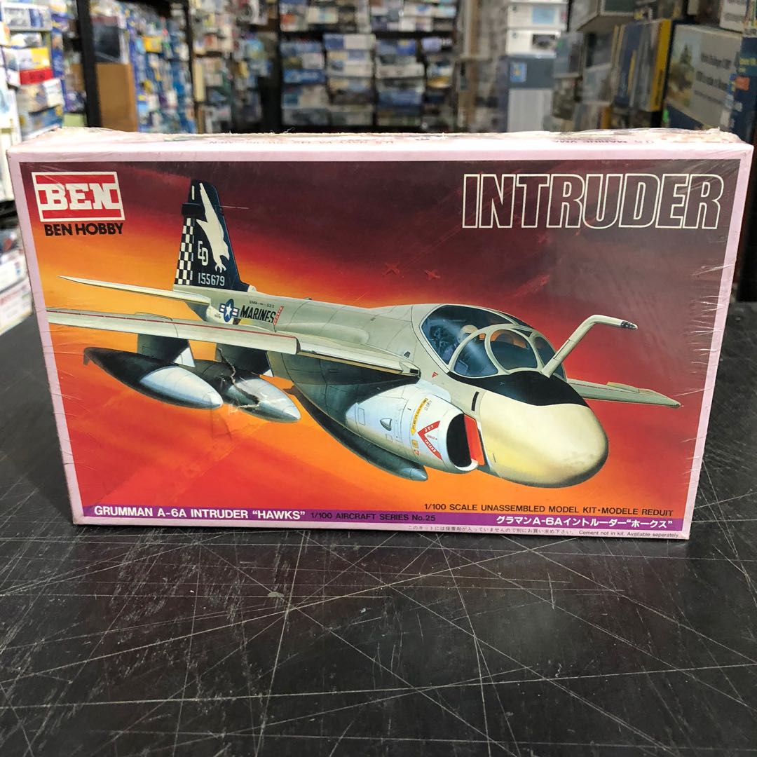 1/100 Ben USMC Intruder Model Kit, Hobbies & Toys, Toys & Games on ...