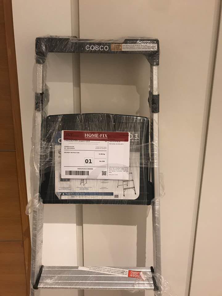 5 step Home Fix ladder unpacked, Furniture & Home Living, Furniture ...