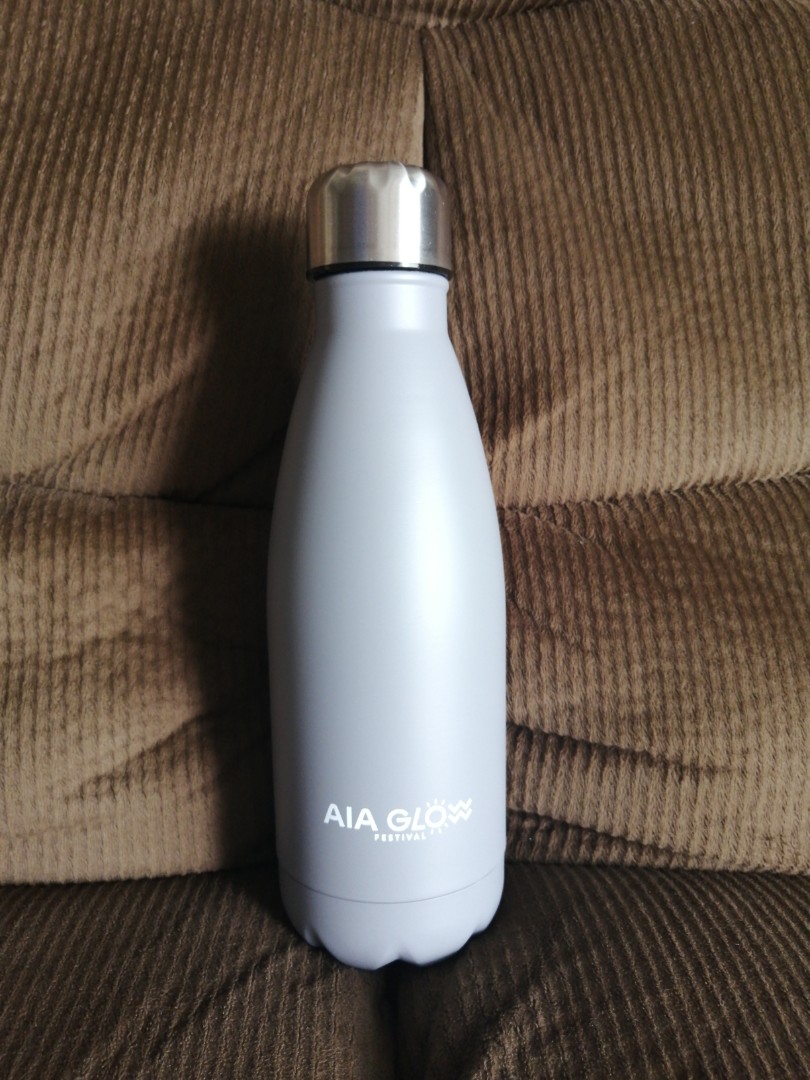 AIA Glow Festival Metal Water Bottle, Furniture & Home Living ...