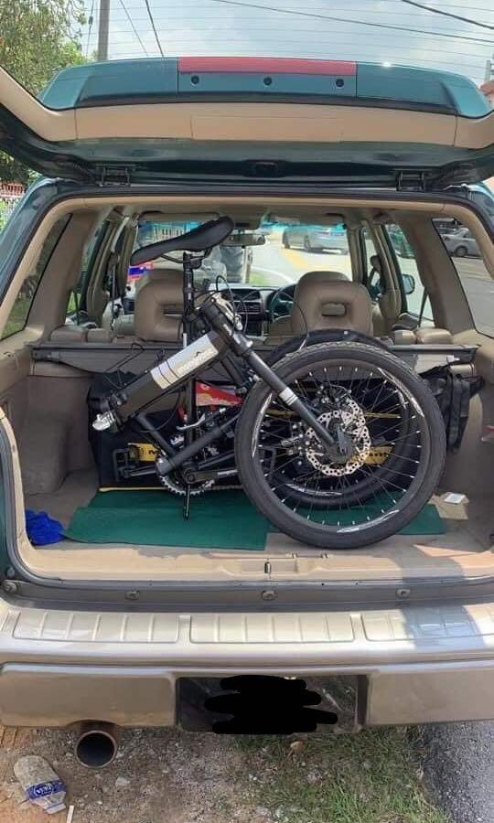 MONGOOSE FOLDING BIKE ALLOY 20ER BICYCLE SHIMANO 21S adult and kids ...