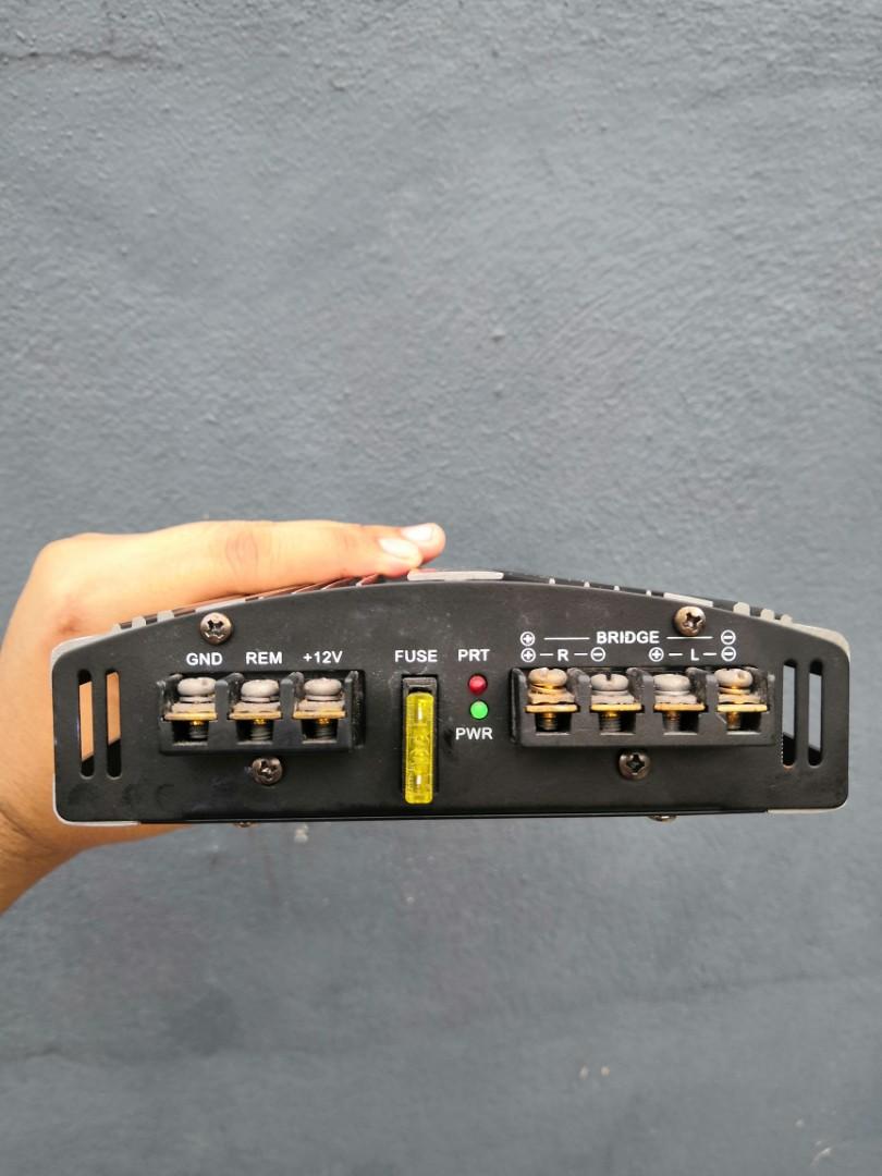 Amplifier Trans TRA-254 2-Channel, Auto Accessories on Carousell