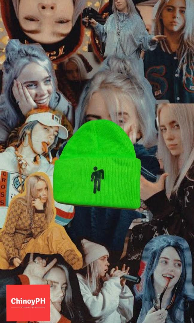 Billie Eilish Bonnet, Women's Fashion, Watches & Accessories, Hats ...