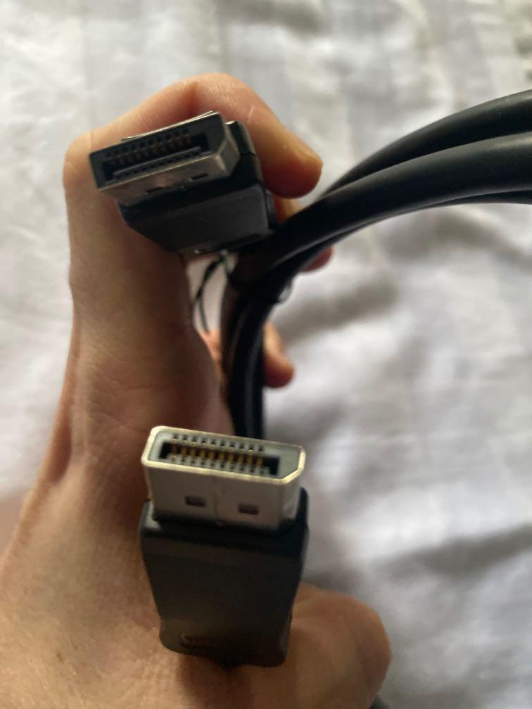 BizLink DisplayPort MALE to DisplayPort MALE 6 Foot Cable (6ft DP TO DP ...
