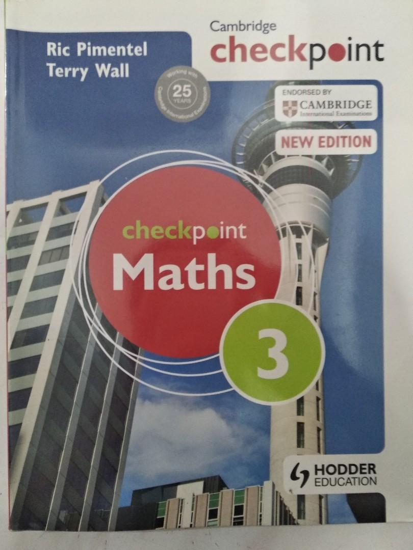 Cambridge IGCSE Maths Checkpoint Textbook, Hobbies & Toys, Books ...