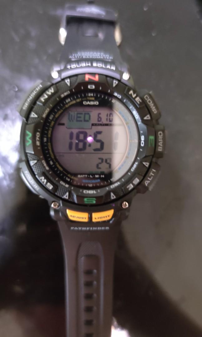 Casio pathfinder (protrek), Men's Fashion, Watches on Carousell