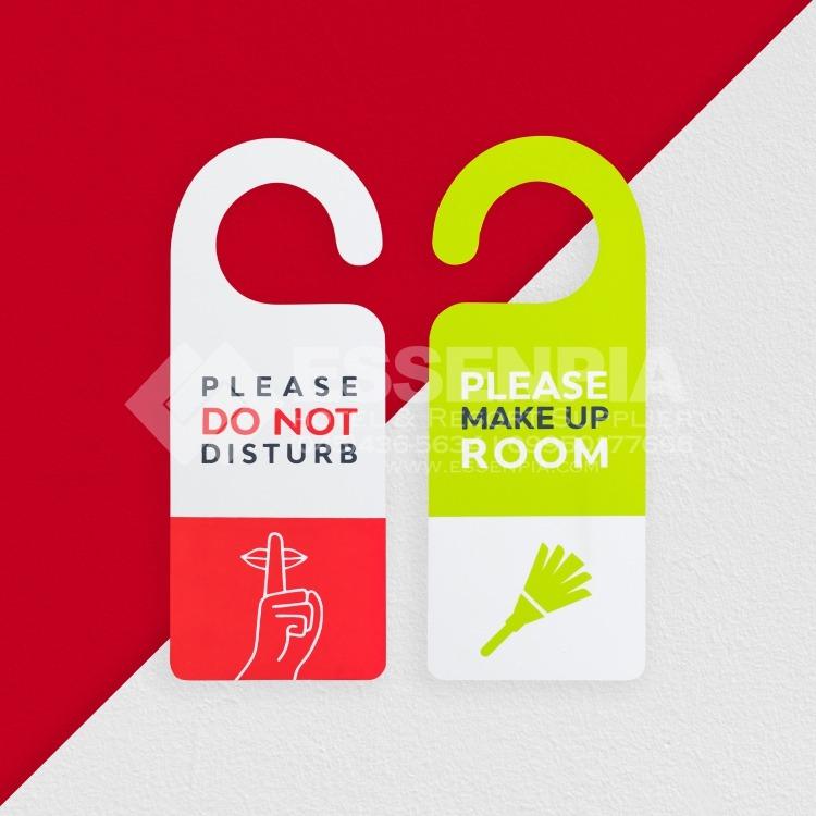 CLASSIC HOTEL DOOR SIGNAGE DOOR HANG DO NOT DISTURB SIGN PLEASE MAKE UP ...