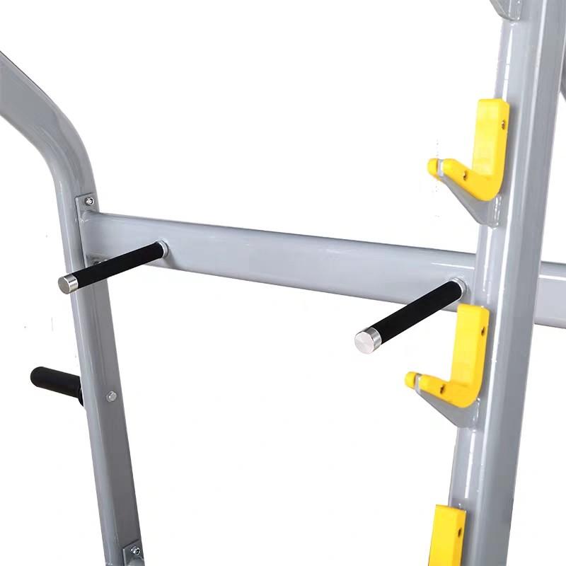 Commercial Chest Press Bench Rack with Spotter Bar, Sports Equipment ...