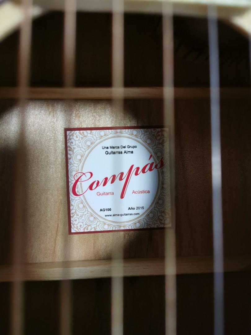 Compas Acoustic Guitar, Hobbies & Toys, Music & Media, Musical ...