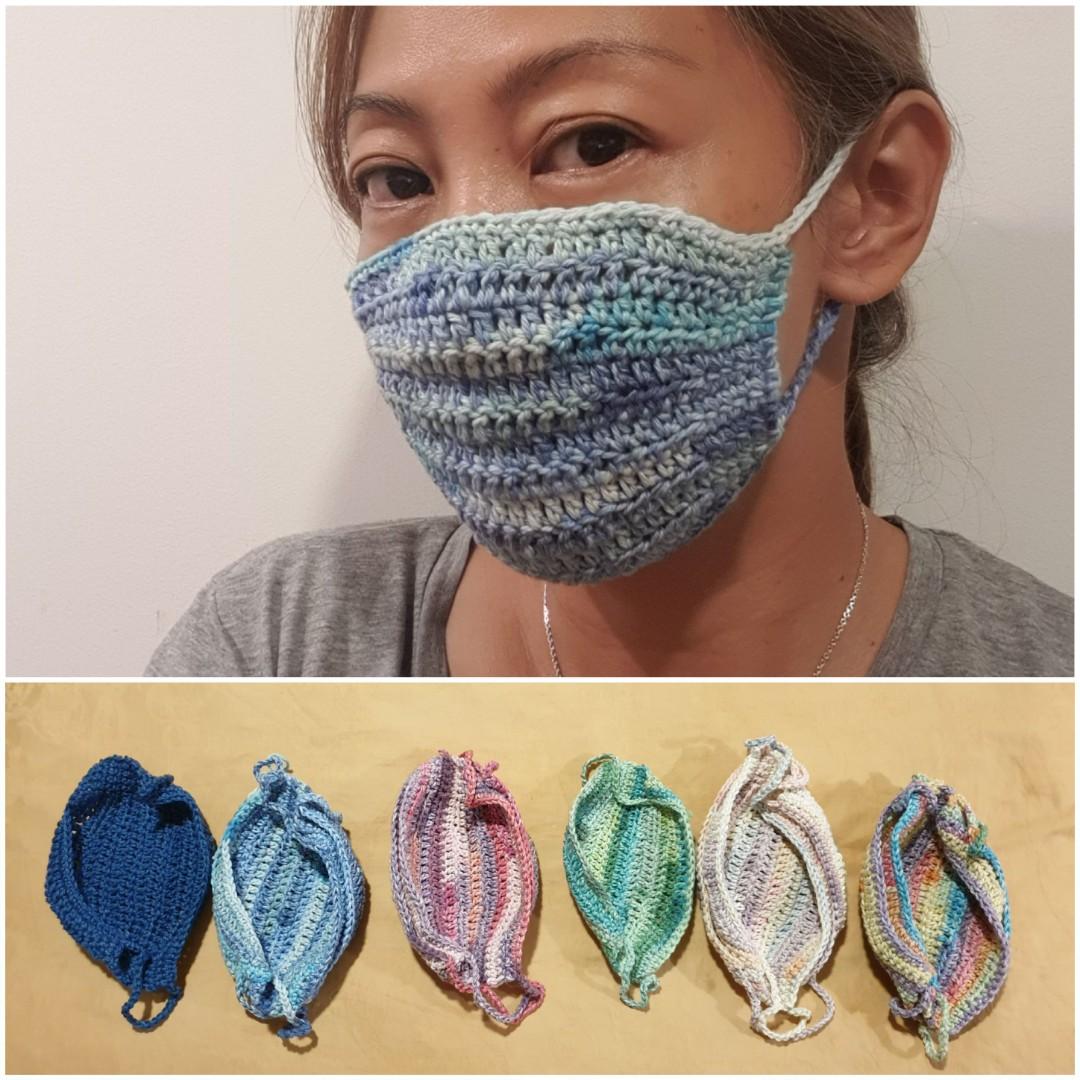 Custom made crochet masks, Hobbies & Toys, Stationery & Craft, Handmade ...