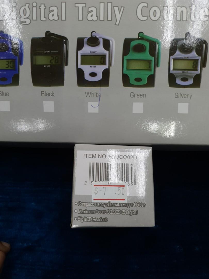 Digital tally counter, Health & Nutrition, Health Monitors & Weighing ...