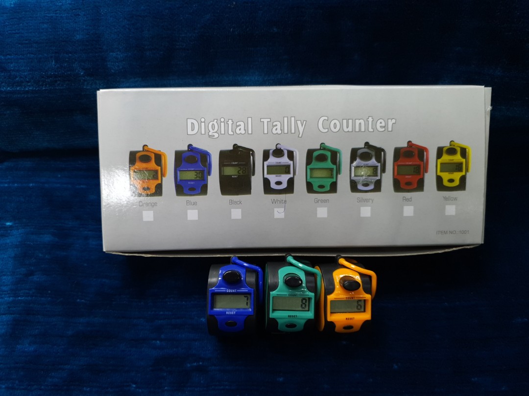 Digital tally counter, Health & Nutrition, Health Monitors & Weighing ...