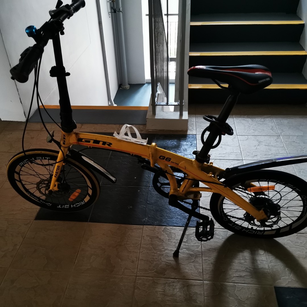 Folding bike GTR, Sports Equipment, Bicycles & Parts, Bicycles on Carousell