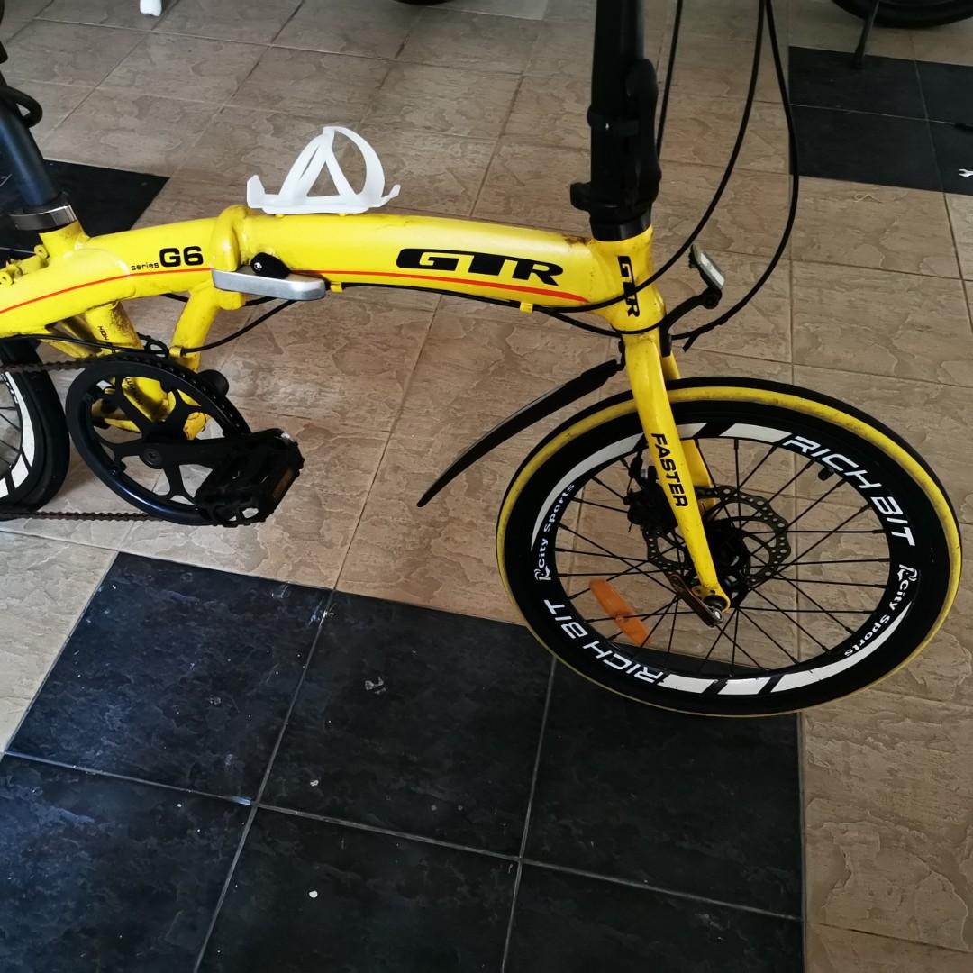 Folding bike GTR, Sports Equipment, Bicycles & Parts, Bicycles on Carousell